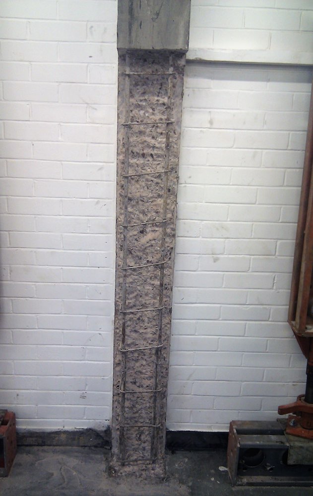 Wolverhampton University Concrete Column Damage Repair - Foreva ...